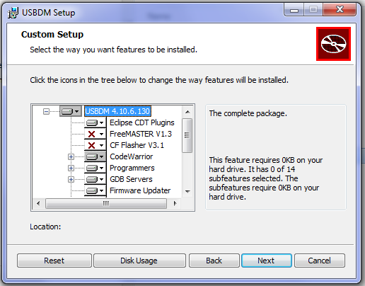 USBDM: Software Installation
